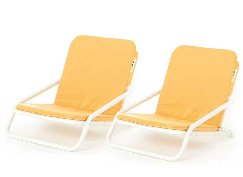 Matching Beach Chairs | Folding, Lightweight & Easy to Carry | Cushion ...